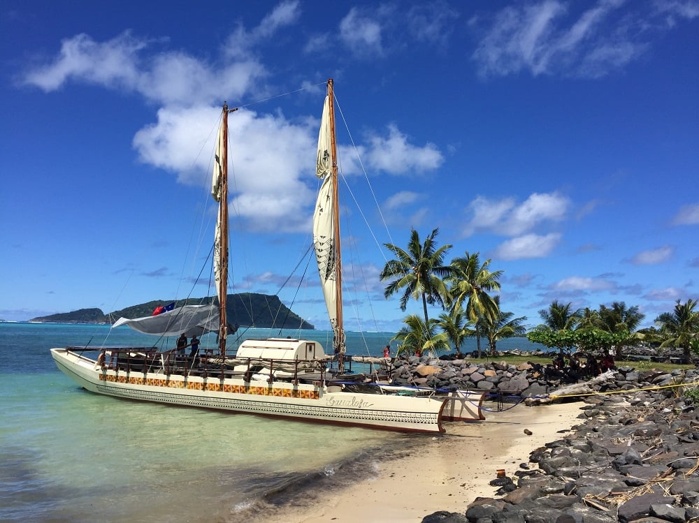 Samoas Floating School | Bespoke Travel Agency | Lightfoot Travel